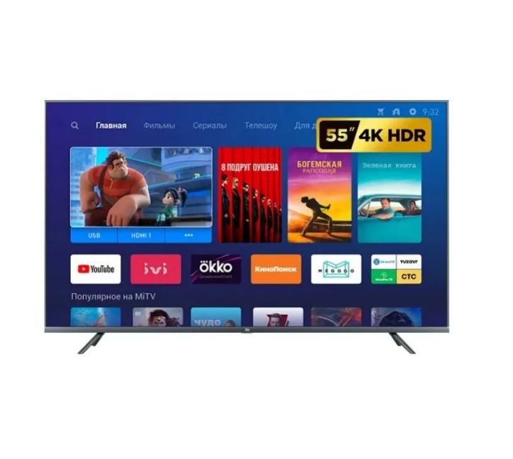Телевизор Xiaomi Mi LED TV 4S, 55"(140 см), UHD 4K, купить в Москве ...