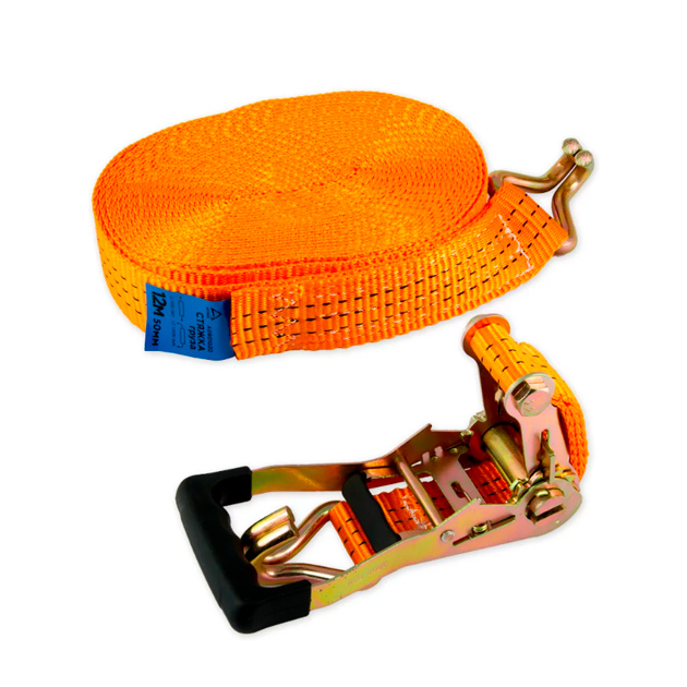 Стяжной ремень 50мм x 12м нагрузка LC-2,5-5т разрыв BS-5-10т ARNEZI - купить в Москве, цены на ...