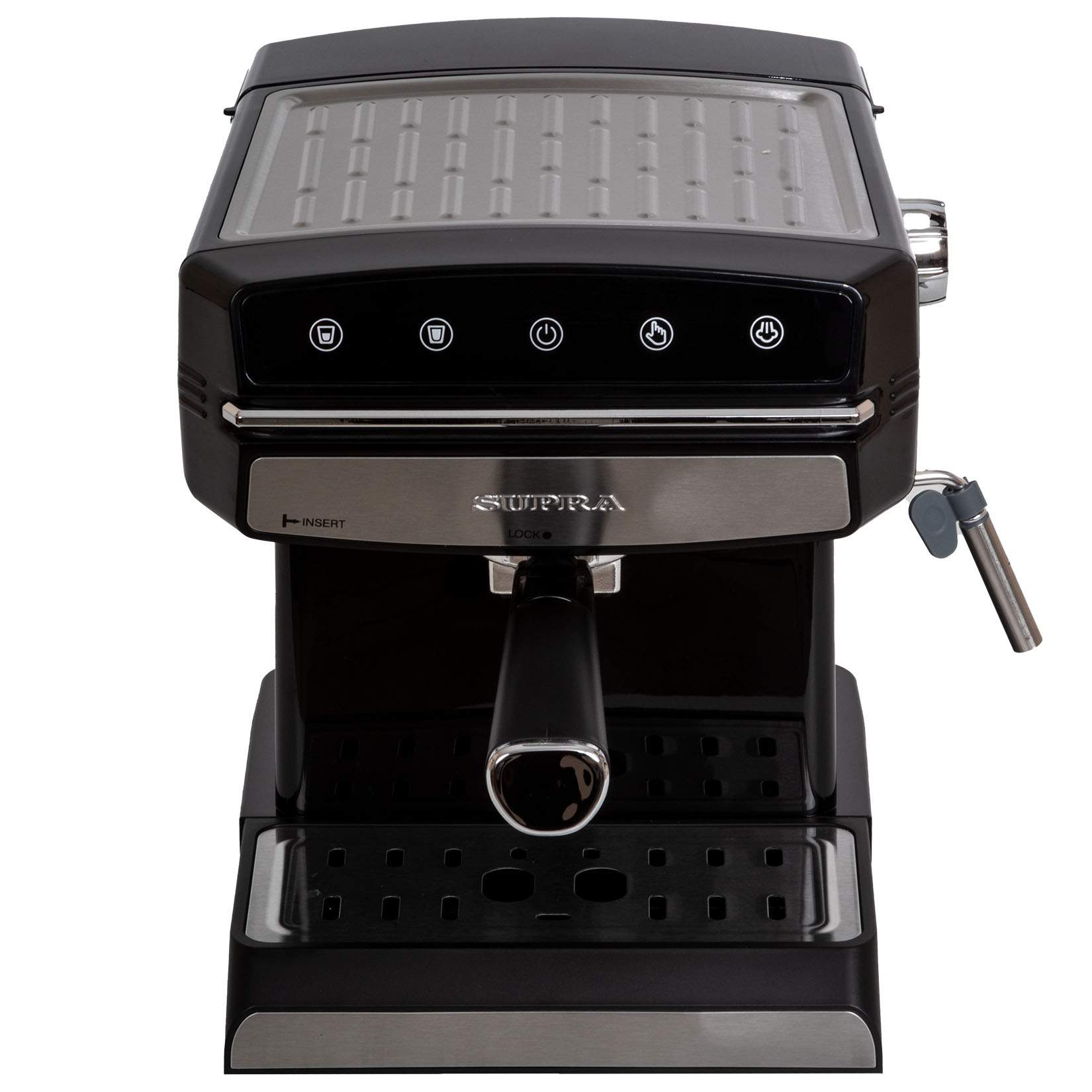 Рожковая кофеварка Supra CMS-1525 черный, серебристый - отзывы покупателей на маркетплейсе ...