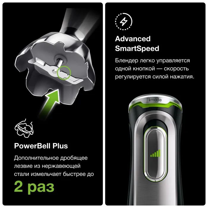 Погружной блендер Braun Multiquick 9 MQ9147X Silver/Black, купить в ...