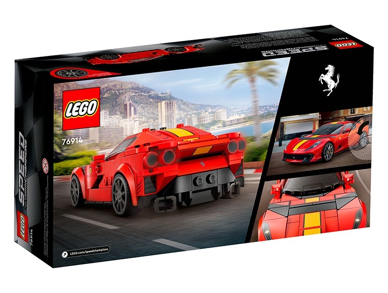 Купить конструктор LEGO Чемпионы скорости Ferrari 812 Competizione, 261 ...