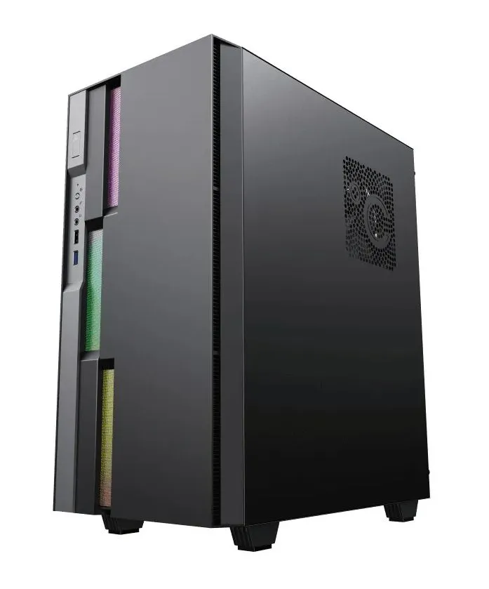 Корпус компьютерный GameMax Brufen C3 BG (BrufenC3BG) Black, купить в ...