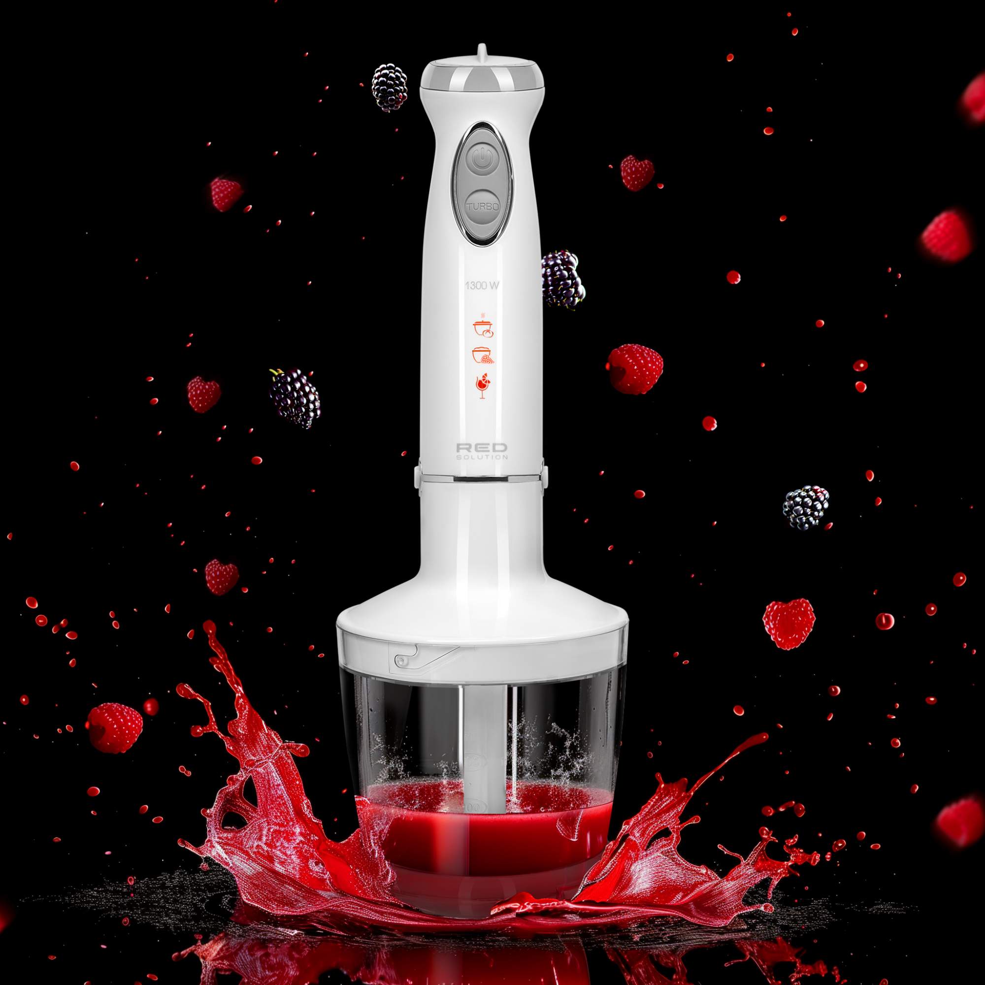 Погружной блендер RED SOLUTION RHB-2989 белый, купить в Москве, цены в ...