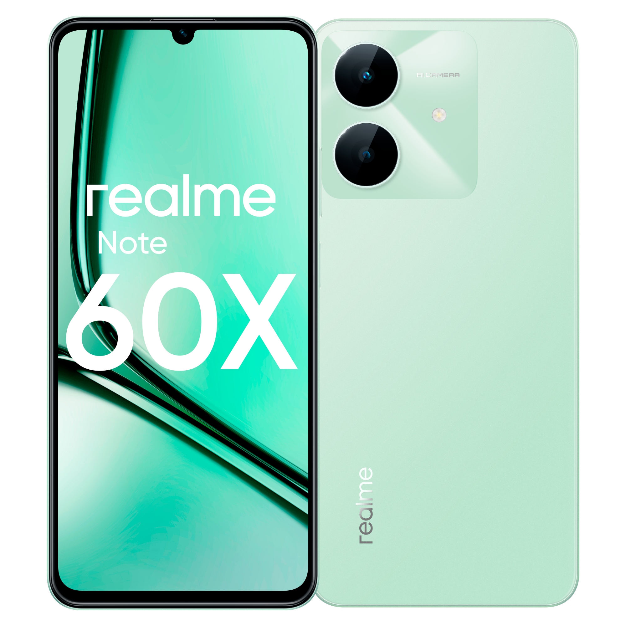 Смартфон Realme Note 60x 3/64GB зеленый, купить в Москве, цены в ...
