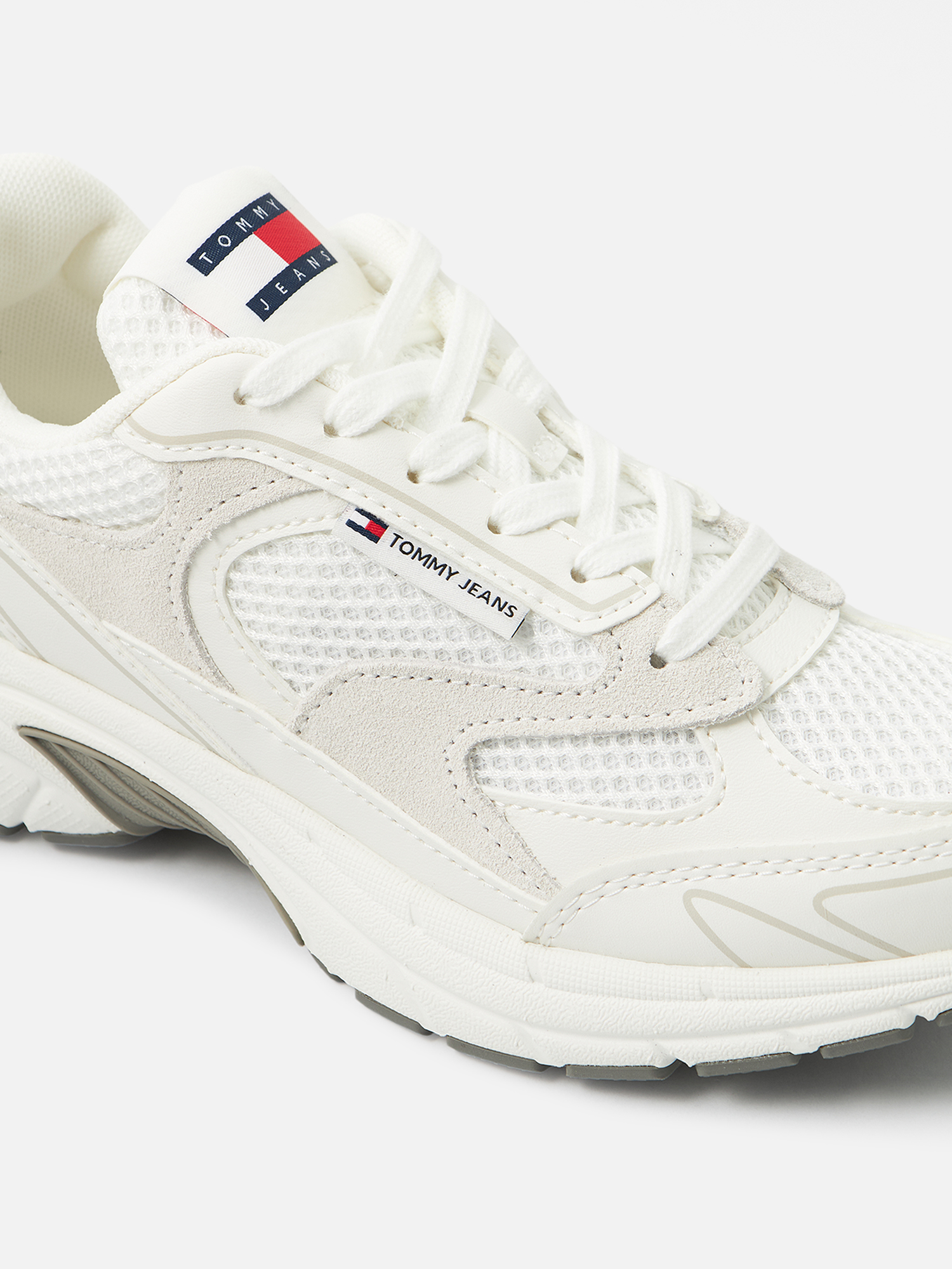 Кроссовки женские Tommy Hilfiger EN0EN02674YBL бежевые 38 EU - купить в ...