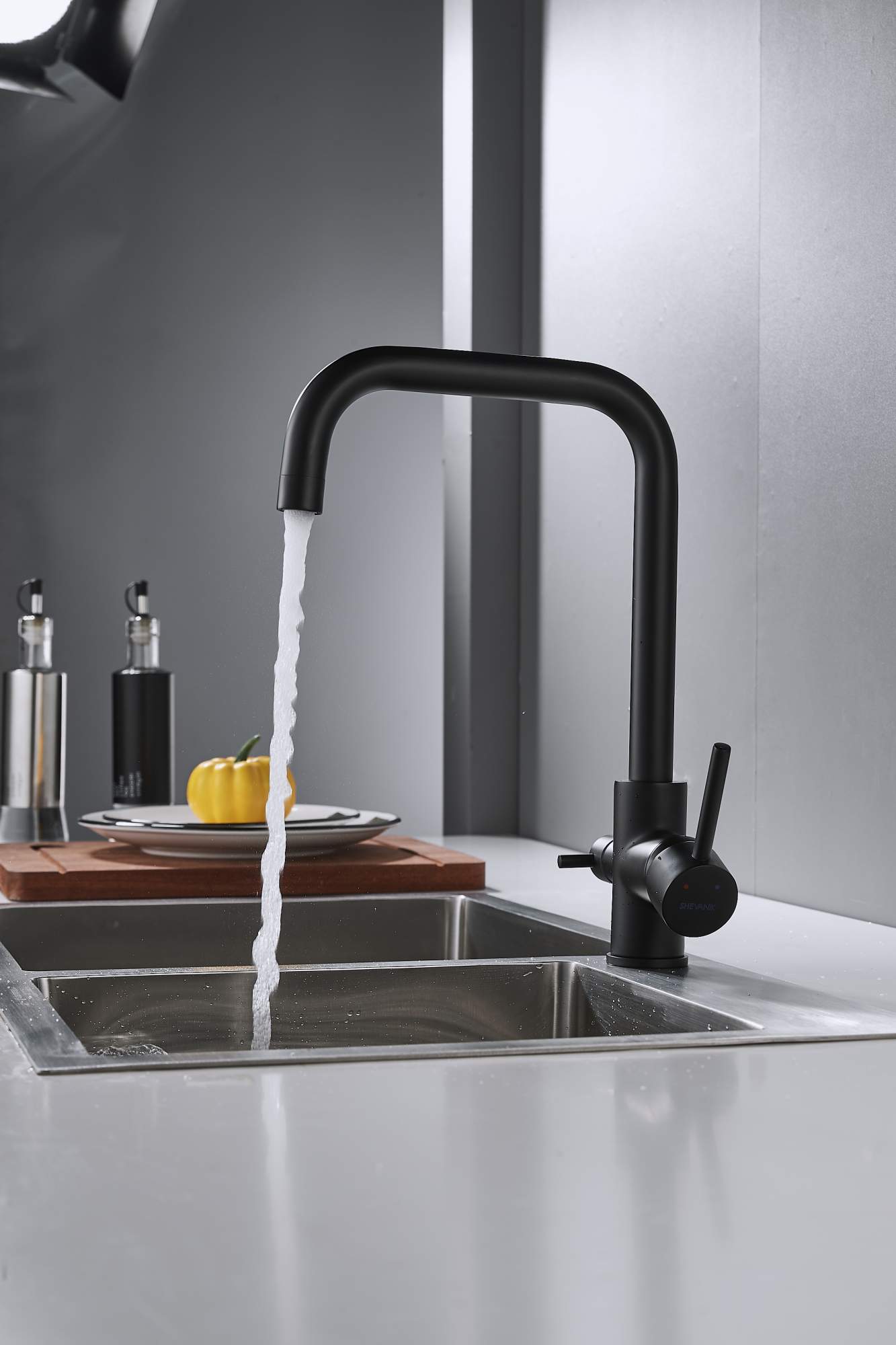 Смеситель для кухни с подключением фильтра питьевой воды Shevanik S228H купить в интернет ...