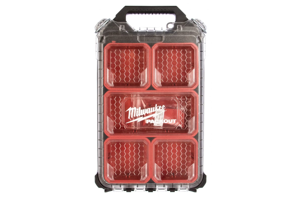 Органайзер Milwaukee 4932471065 PACKOUT тонкий компактный купить в ...