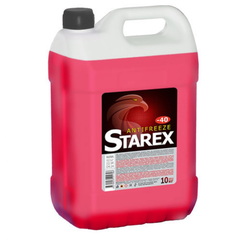 Антифриз STAREX 700620 Red - купить в Москве, цены на Мегамаркет ...