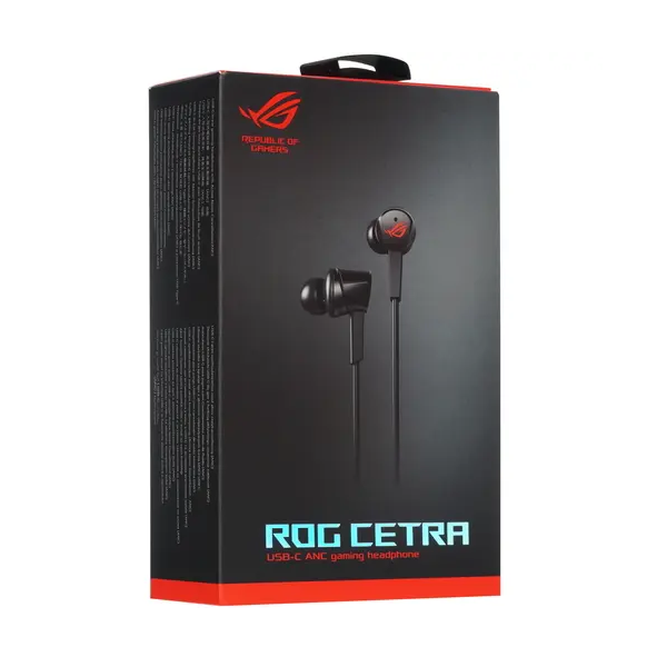 Игровые наушники Asus Asus Rog Cetra True Wireless Black 90yh03g1