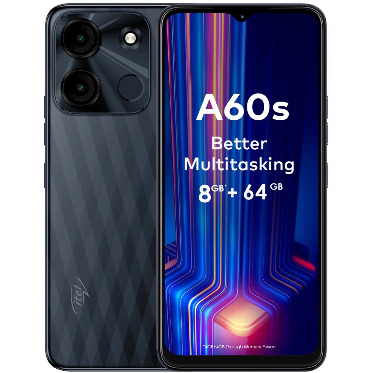 Смартфон Itel A60s A662LM 6,6", 128+4, IPS 1612x720, SC9863A, Octa core ...