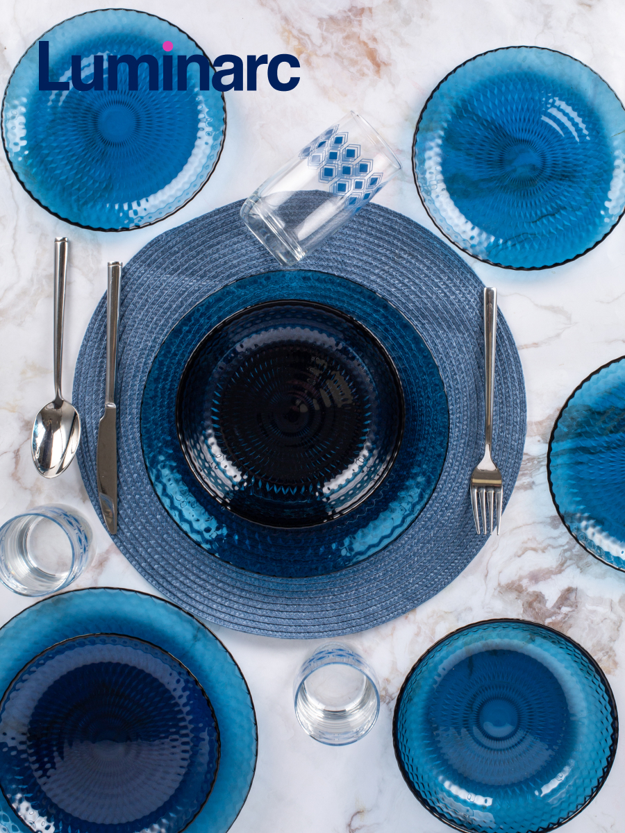 Набор посуды столовой на 4 персоны LUMINARC LOUISON LONDON TOPAZ 16 предметов купить в интернет ...