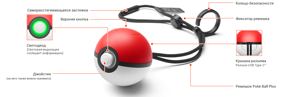 Nintendo Poke Ball Plus Nintendo Switch Red White