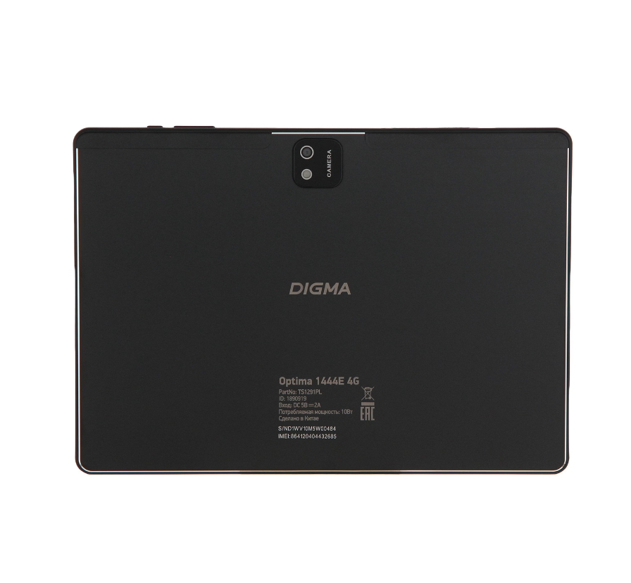 Планшет Digma 1444E 6/128GB LTE Black - отзывы покупателей на маркетплейсе Мегамаркет | Артикул ...