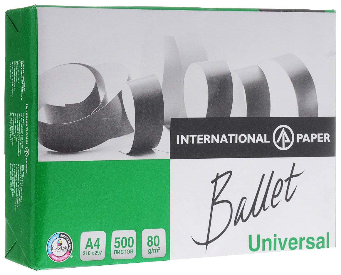 Купить бумага офисная Ballet International Paper Universal ColorLok, А4 ...