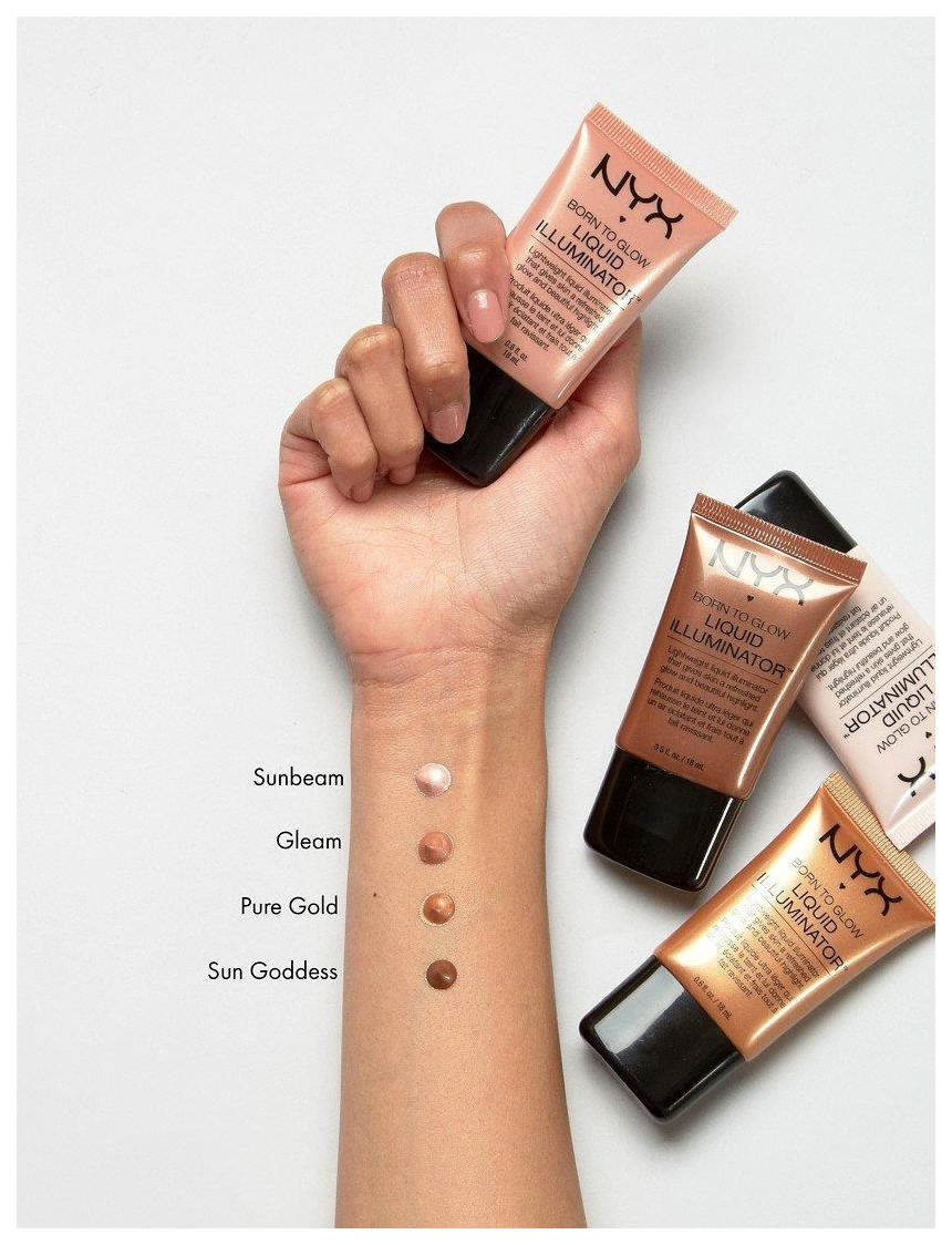 NYX Professional Makeup Born To Glow Liquid Illuminator 01 Sunbeam