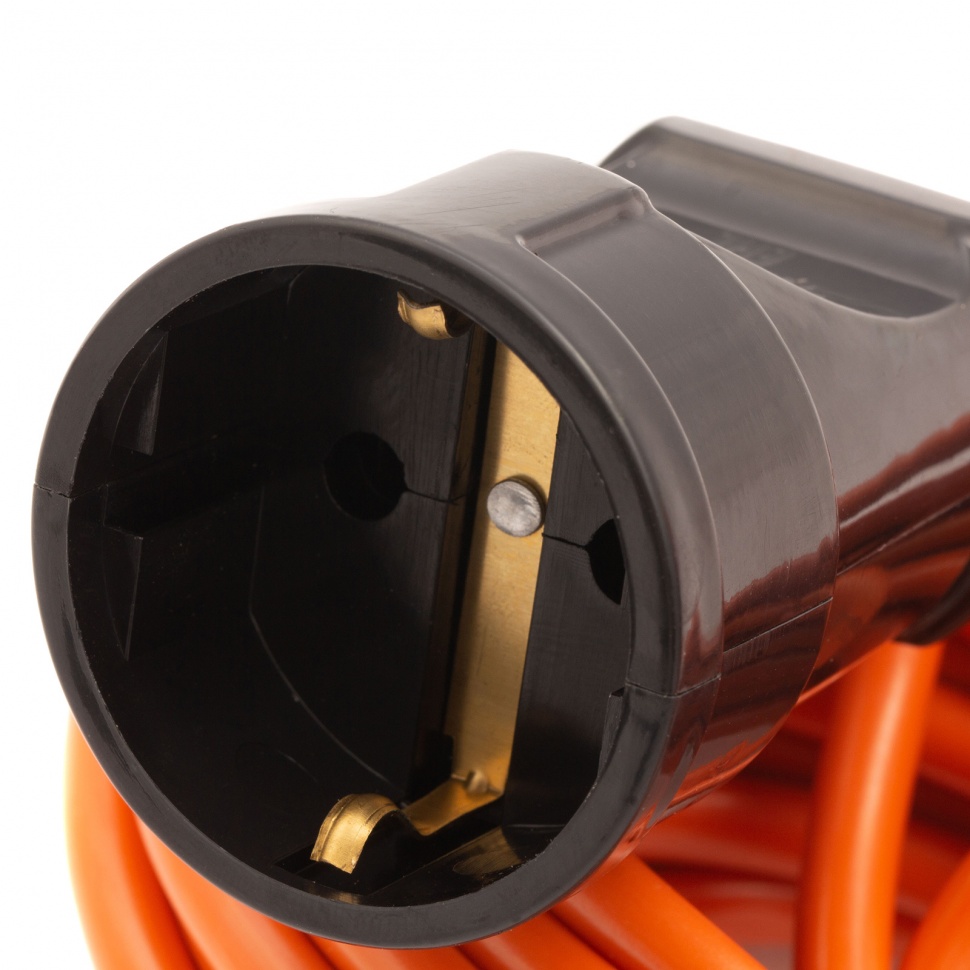 Удлинитель-шнур силовой 30 м, 6А, тип УХз6, ПВС, 1 розетка , СИБРТЕХ ...