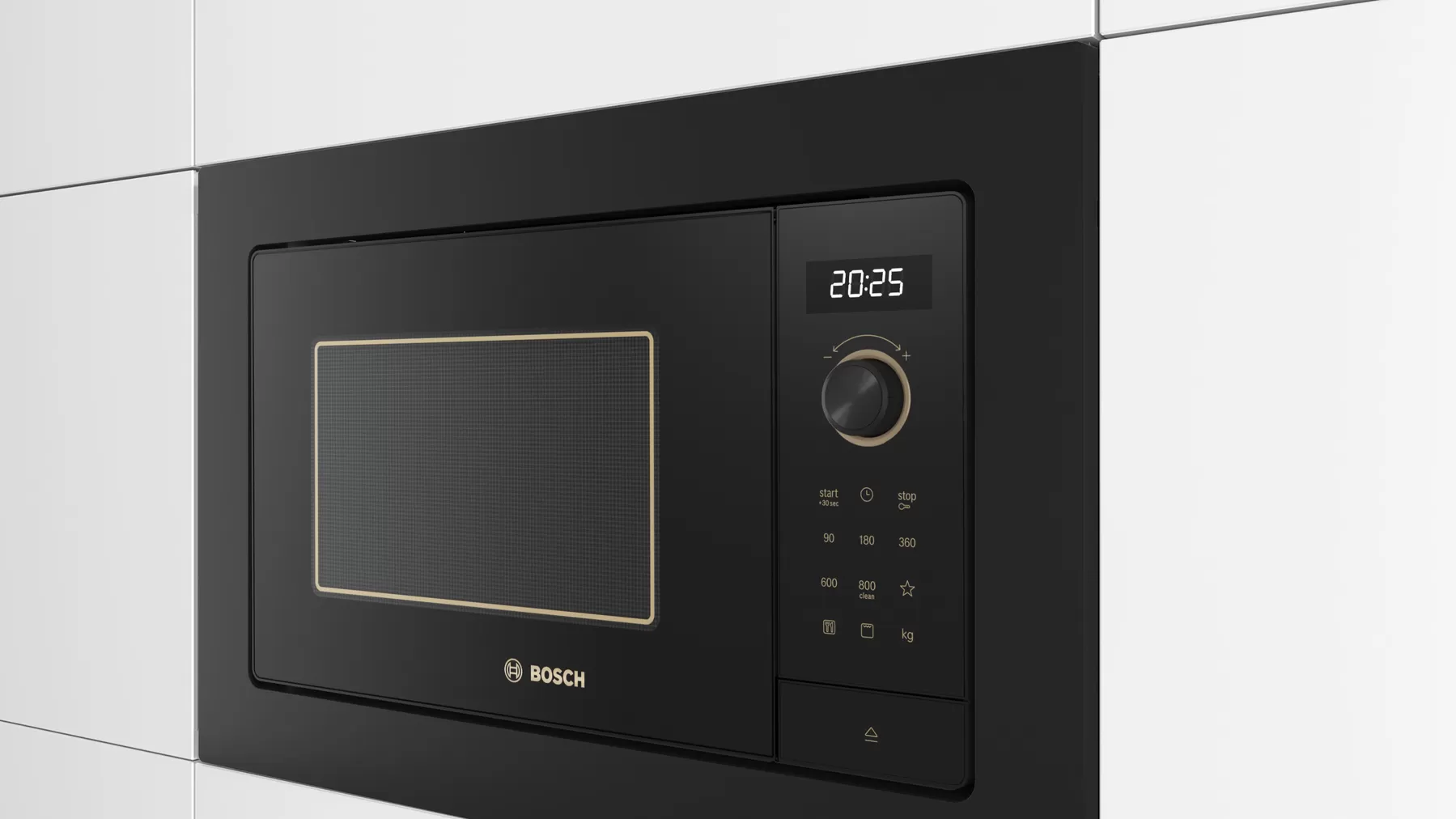 Встраиваемая микроволновая печь Bosch BEL653MY3 черный, купить в Москве ...