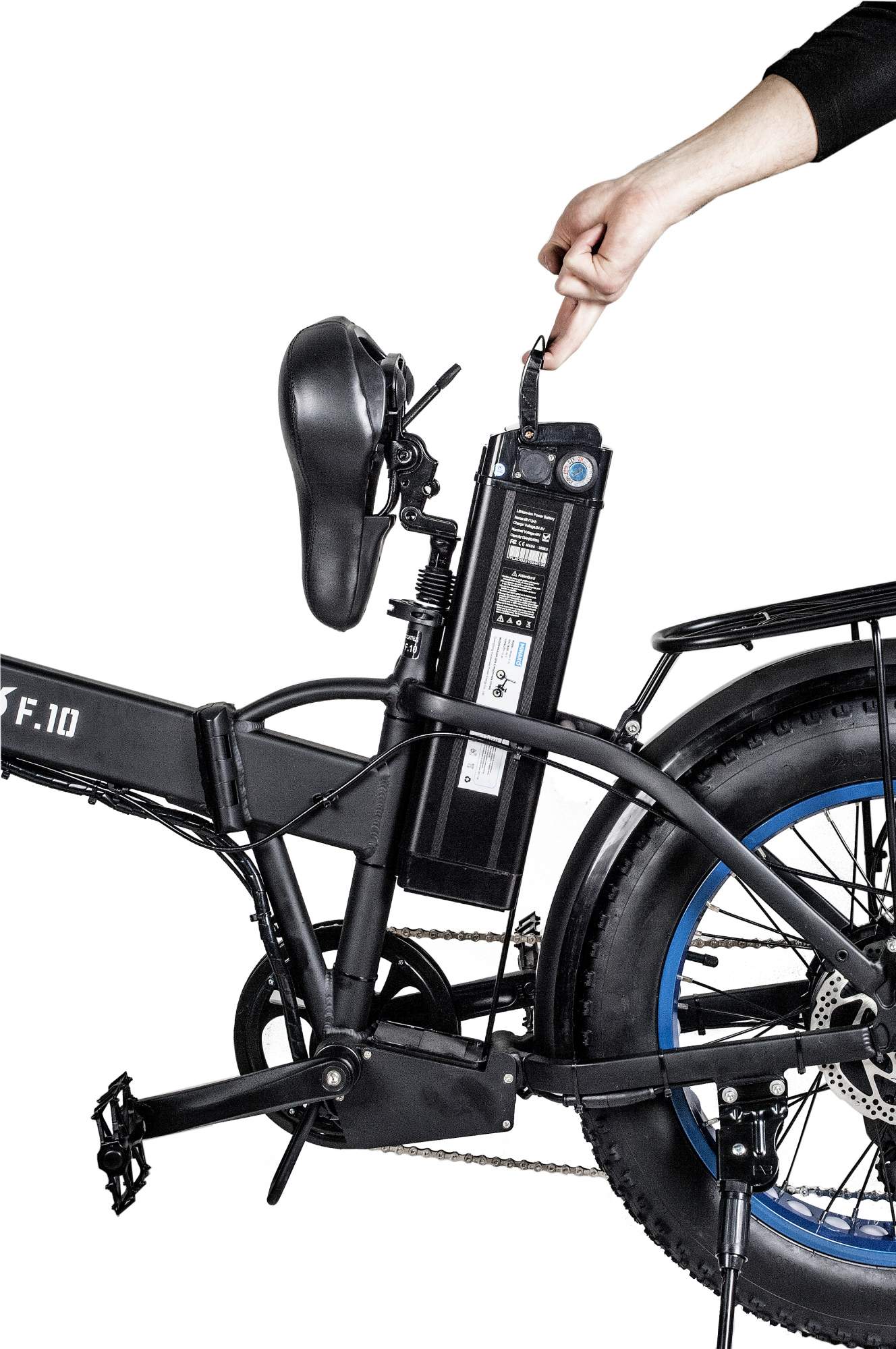 Электровелосипед Minako F10 синий 2023 гидравлика – купить в Москве, цены в интернет-магазинах ...