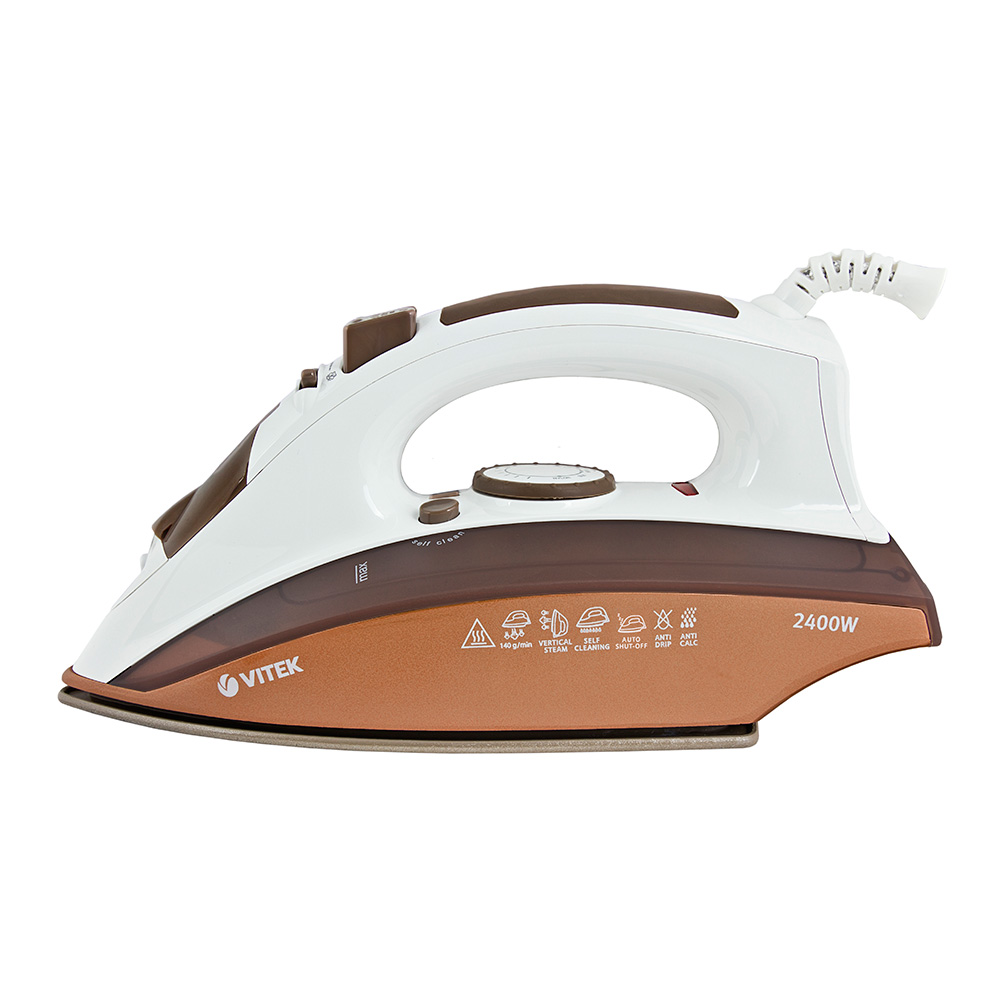 Утюг VITEK VT-1209 BN Brown, купить в Москве, цены в интернет-магазинах на Мегамаркет