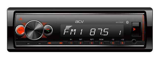 Купить автомагнитола ACV AVS-916BR, цены на Мегамаркет | Артикул: 100028518882