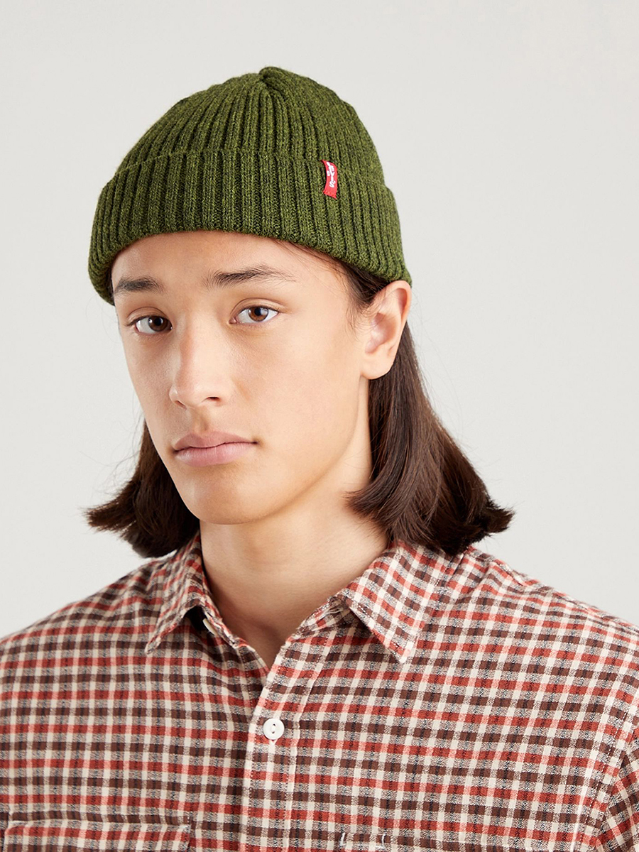 Levi's ribbed beanie store