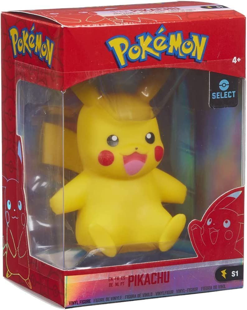 Купить фигурка Пикачу Select Pikachu Vinyl Figure, цены на Мегамаркет