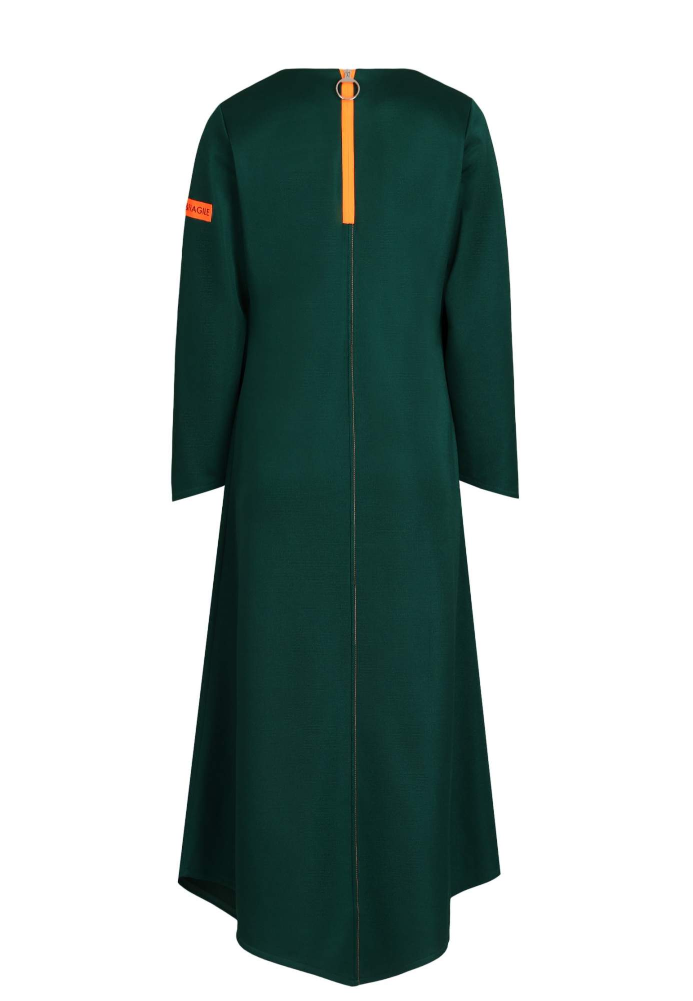 Платье женское FORTE&FRAGILE 137277 зеленое 48 IT - купить на Мегамаркет