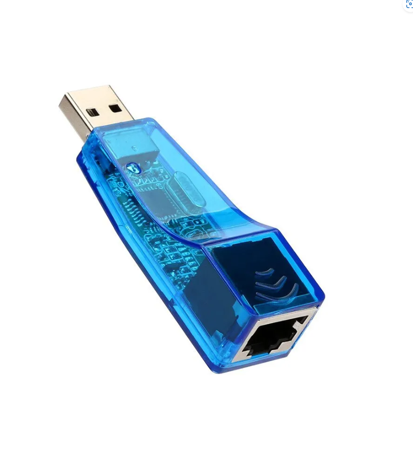 Переходник USB-RJ-45, (USBRJ45), адаптер для интернет кабеля, купить в ...