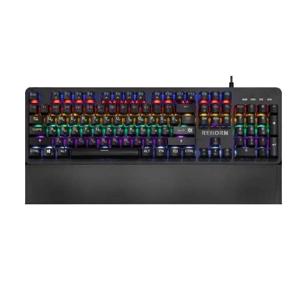 Проводная игровая клавиатура Defender Reborn GK-165DL Black (45165 ...