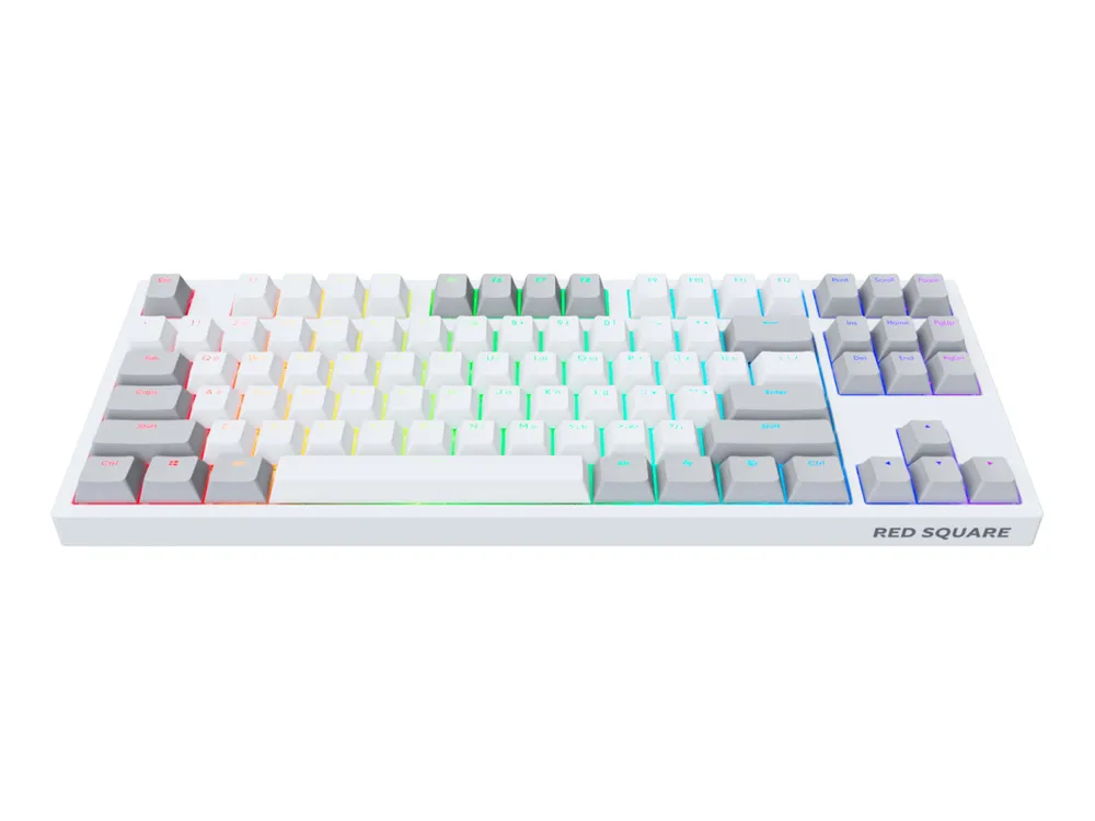 Проводная игровая клавиатура Red Square Keyrox TKL Classic White (RSQ-20024), купить в Москве ...
