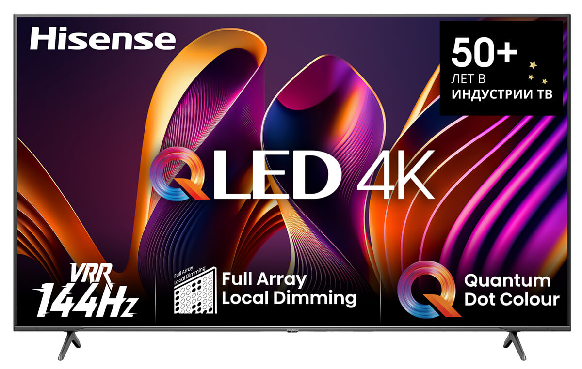 Телевизор Hisense 55E7NQ PRO (2024) 55" 4K UHD QLED Smart TV, купить в Москве, цены в интернет ...