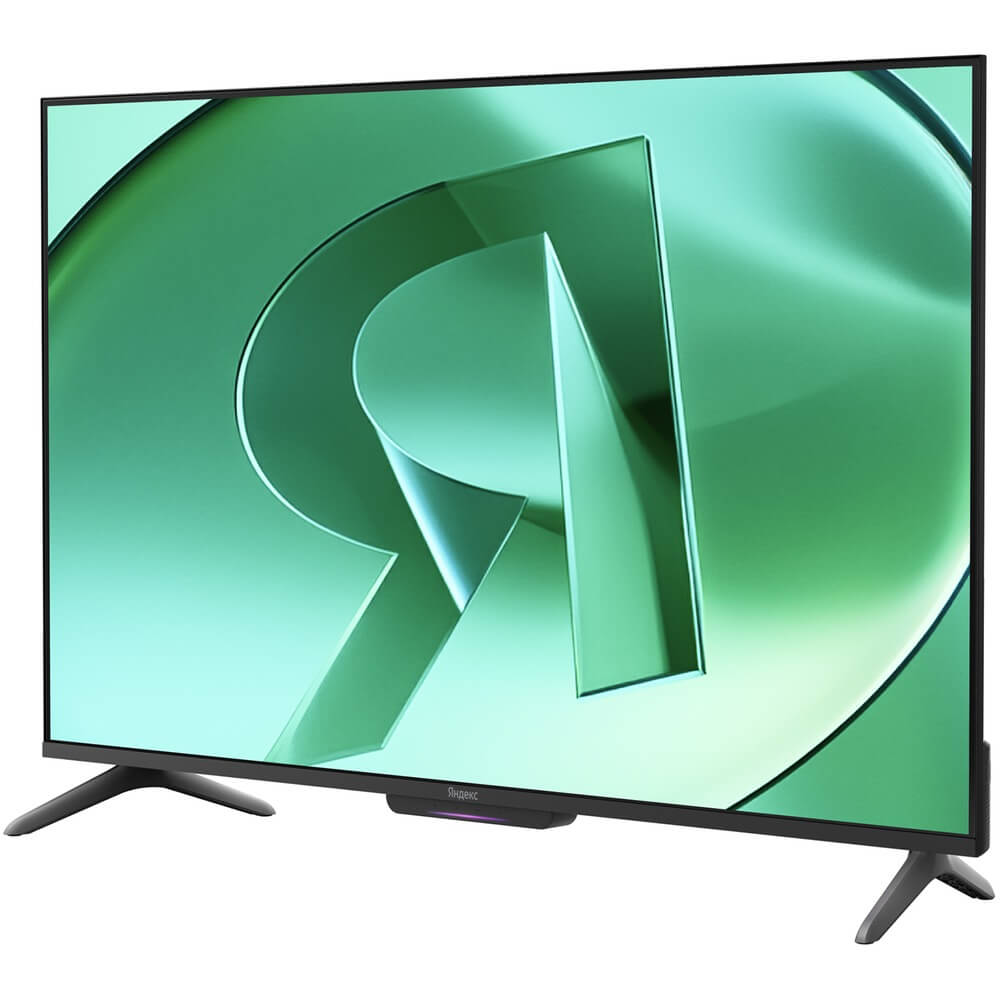 Телевизор Яндекс ТВ Станция Бейсик с Алисой на YaGPT 43" 4K UHD LED ...