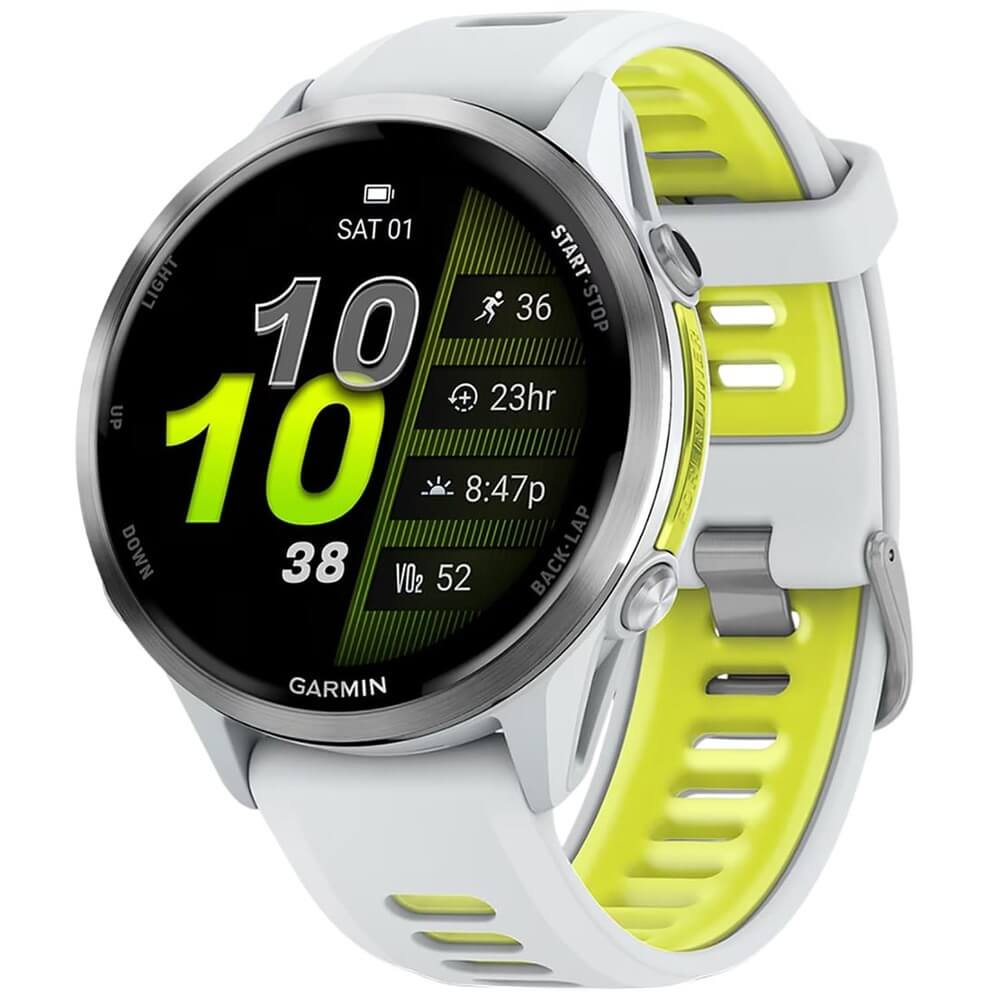 Смарт-часы Garmin Forerunner 970 Titanium Whitestone/Translucent Amp ...