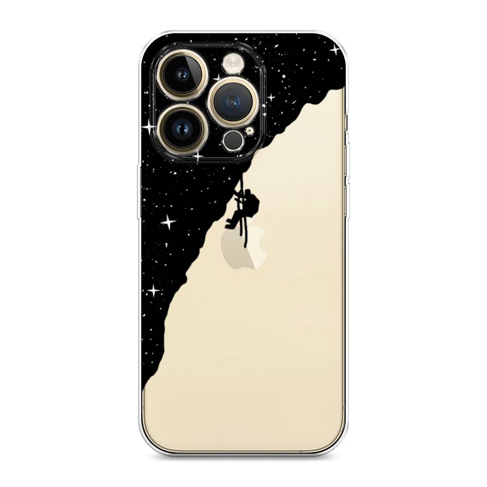 Чехол awog на apple iphone 14 pro max / айфон 14 pro max "скалолаз в ...