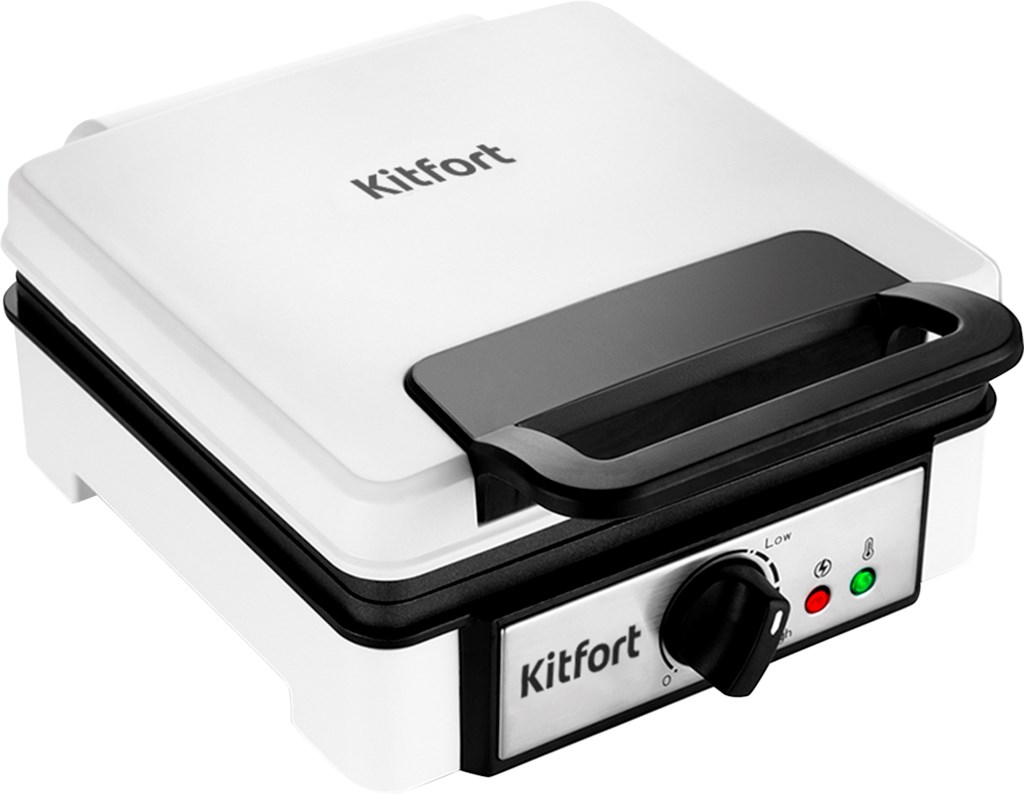 Вафельница Kitfort, КТ-1646, для бельгийских вафель, белый — продать на Auction.ru по выгодной ...