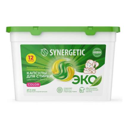 Капсулы для стирки Синергетик - купить капсулы для стирки Synergetic в ...