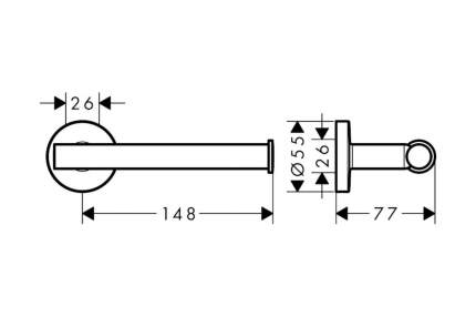 Держатели для туалетной бумаги Hansgrohe - купить держатели для ...