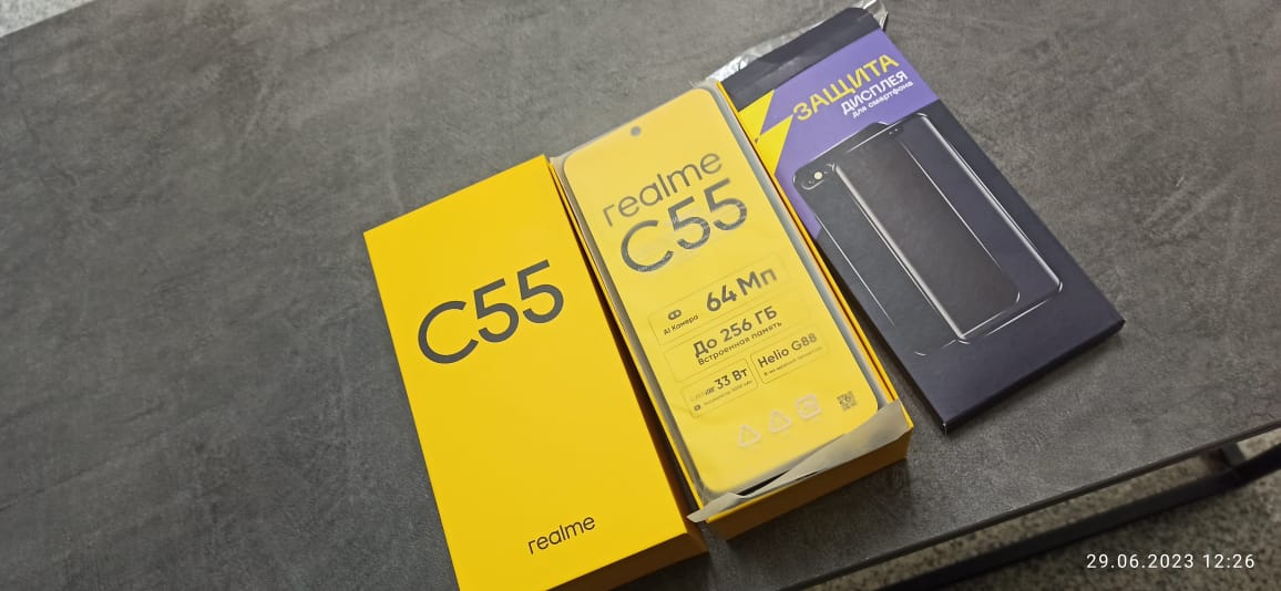 Смартфон Realme RMX3710 C55 8+256 Гб, перламутровый, купить в Москве ...