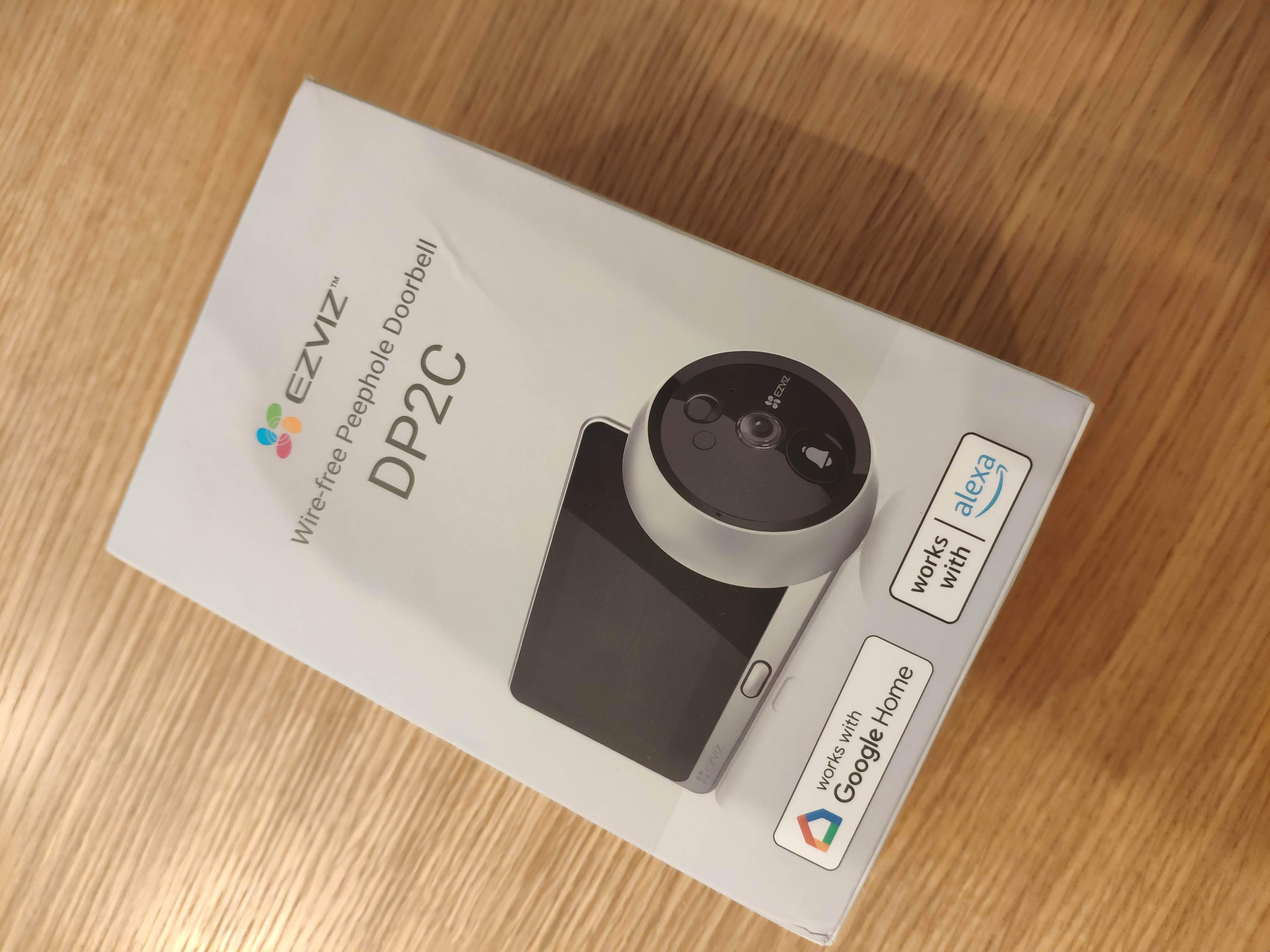 Дверной видеоглазок Ezviz DP2C FullHD с Wi-Fi купить в интернет-магазине, цены на Мегамаркет