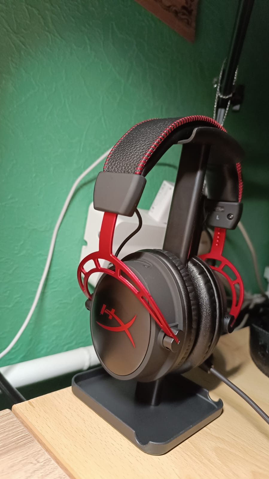 Игровые наушники HyperX Cloud Alpha Wireless красный, черный (4P5D4AA ...