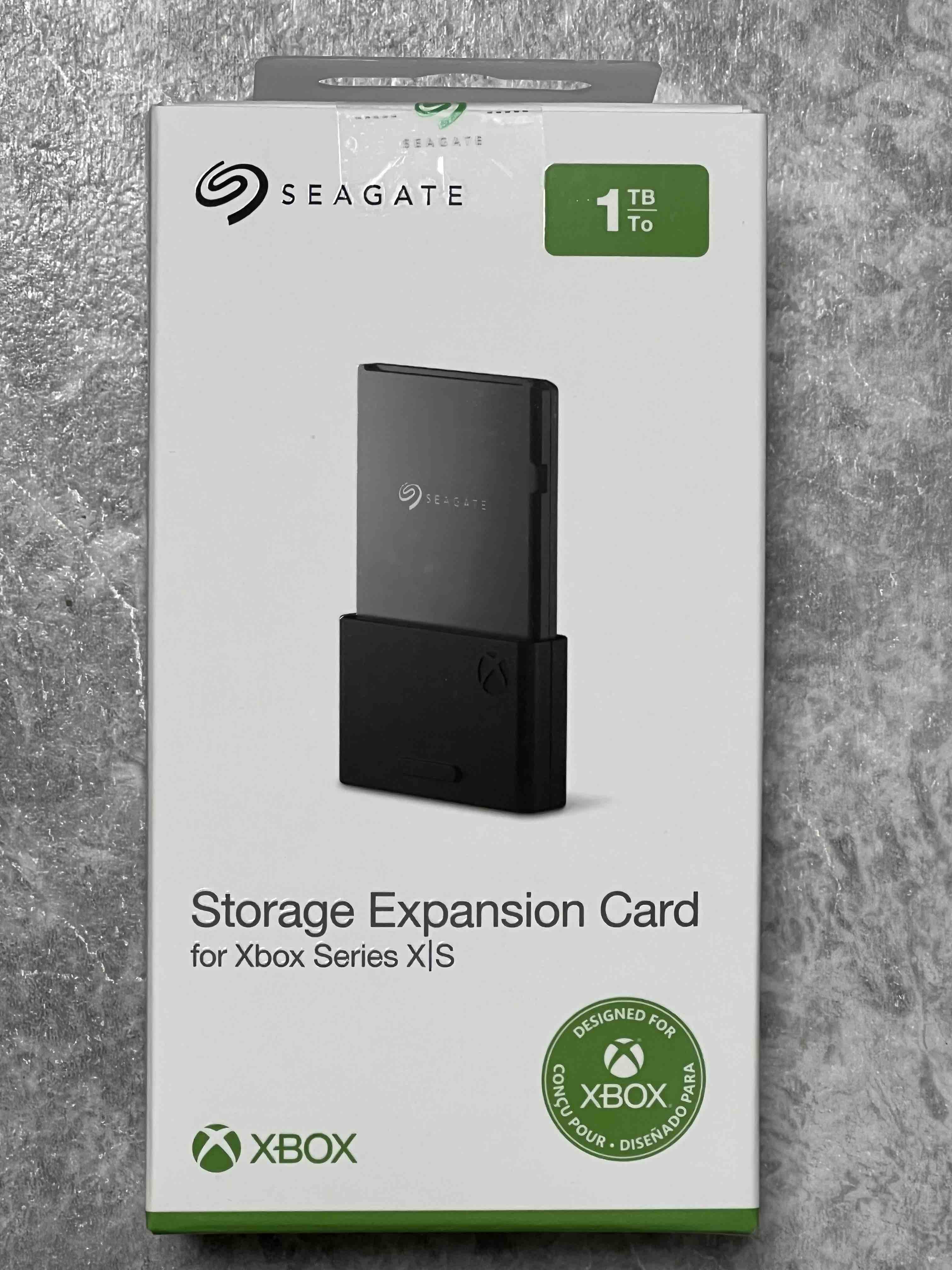 Карта памяти Seagate Storage Expansion Card 1TB для Xbox Series X/S ...