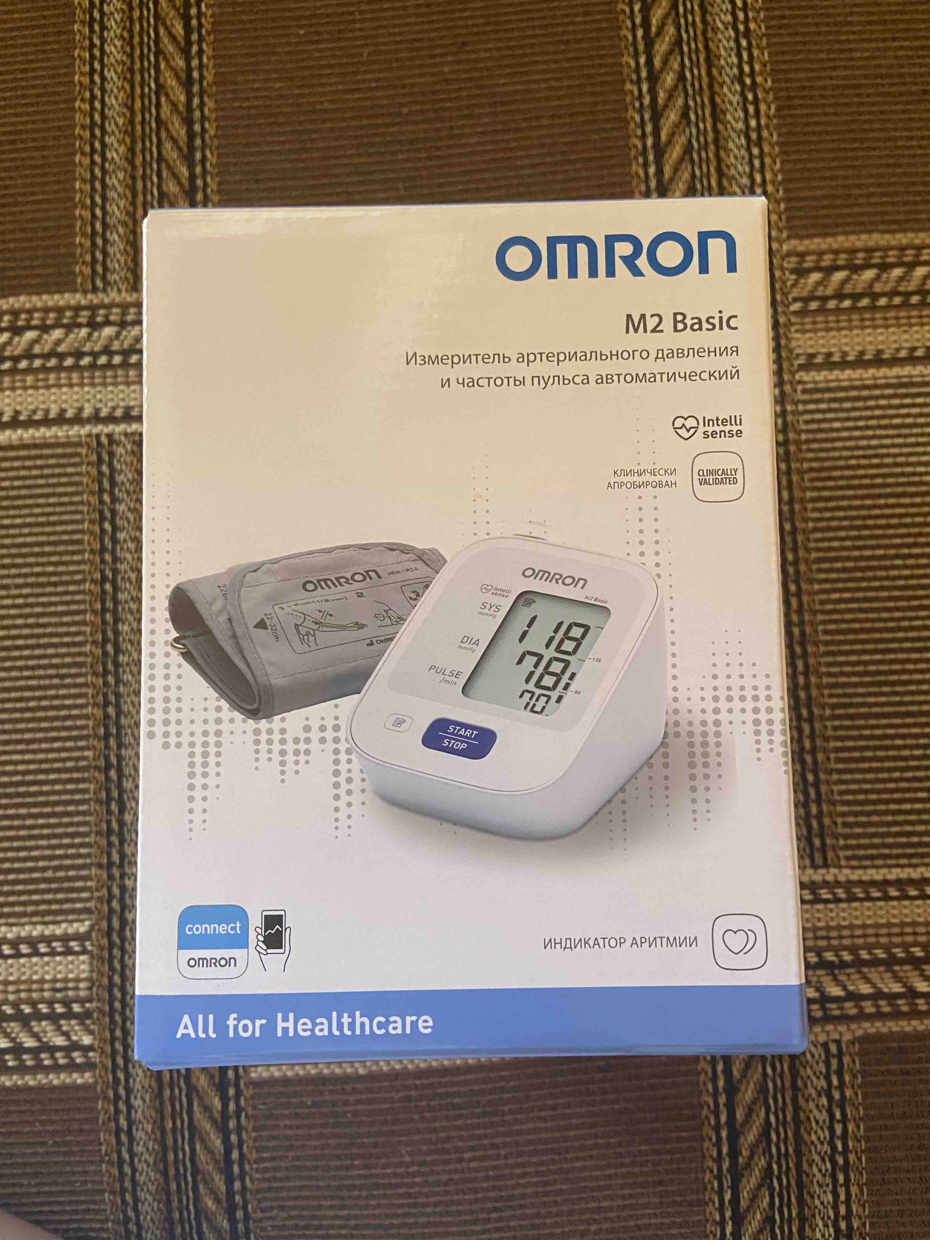 Тонометр Omron M2 Basic HEM 7121-RU автоматический на плечо (без адаптера) - купить в интернет ...