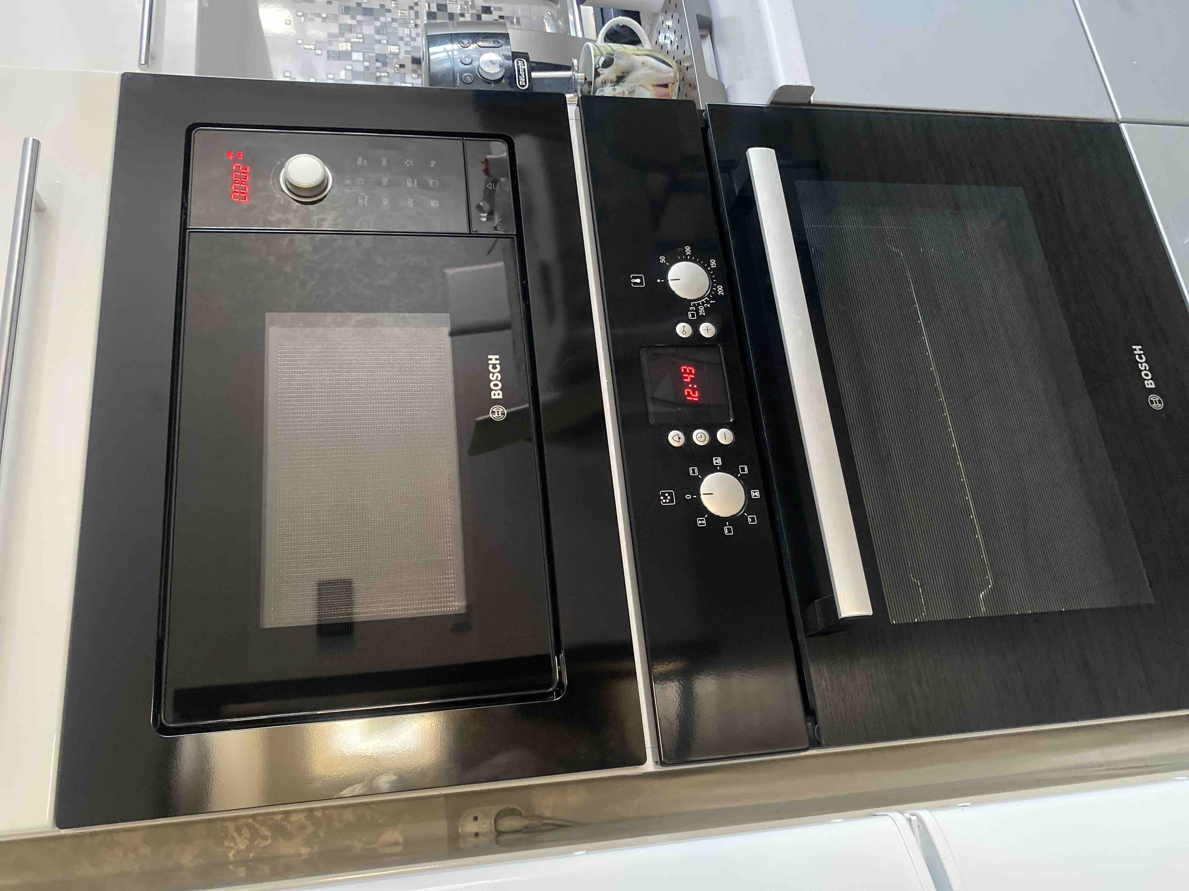 Встраиваемая микроволновая печь Bosch BEL653MB3 черный, купить в Москве ...