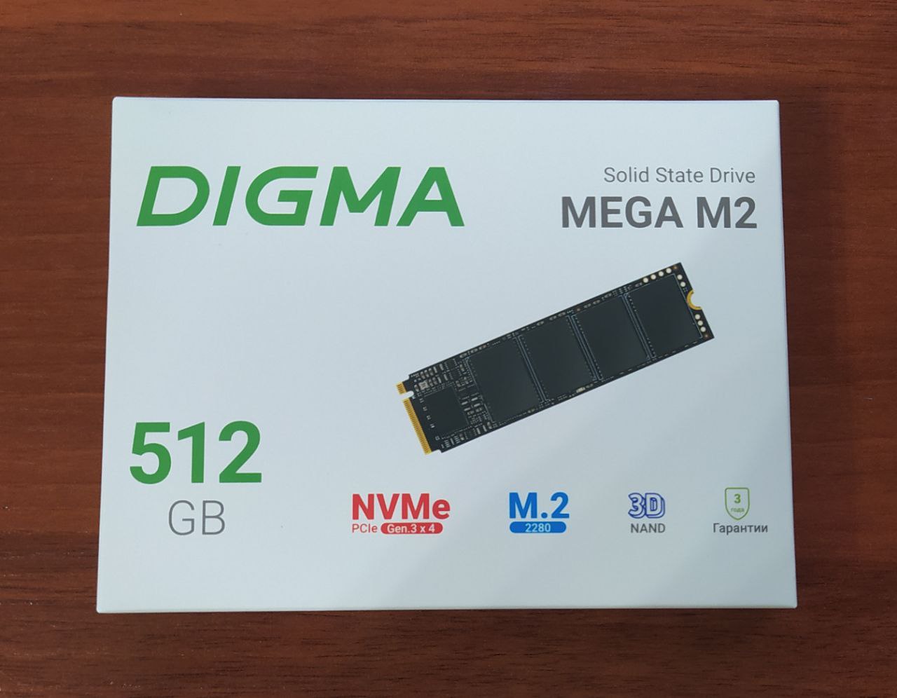 SSD накопитель DIGMA Mega M2 M.2 2280 512 ГБ (DGSM3512GM23T) - купить в Москве, цены в интернет ...