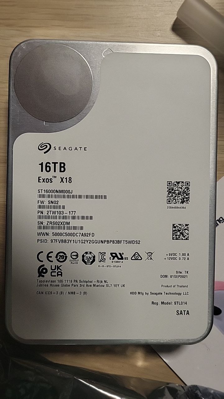 Жесткий диск Seagate ST16000NM000J Exos X18 - купить в Москве, цены в ...