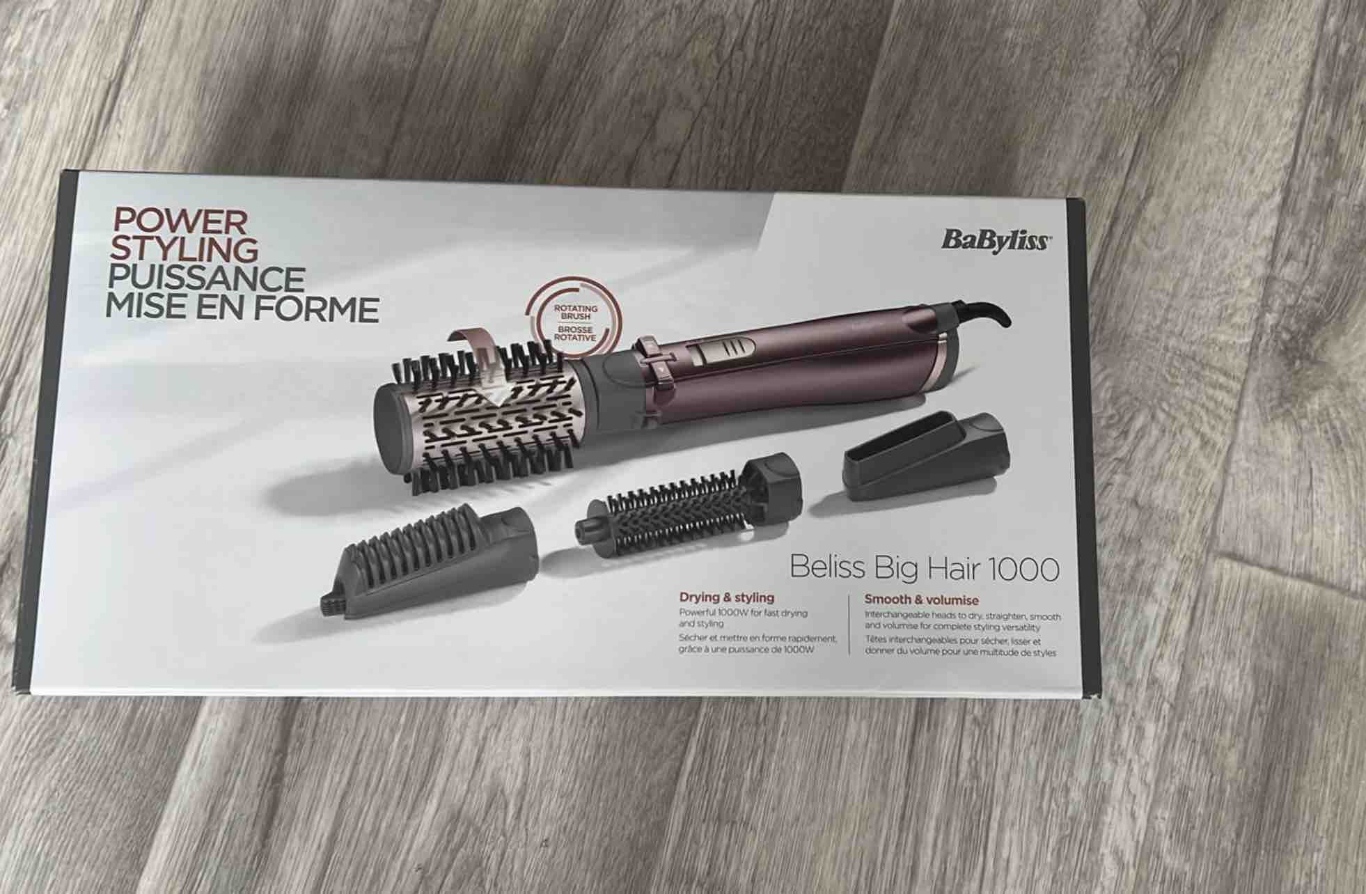 Фен-щетка BaByliss AS960E 1000 Вт розовый, золотистый, купить в Москве ...