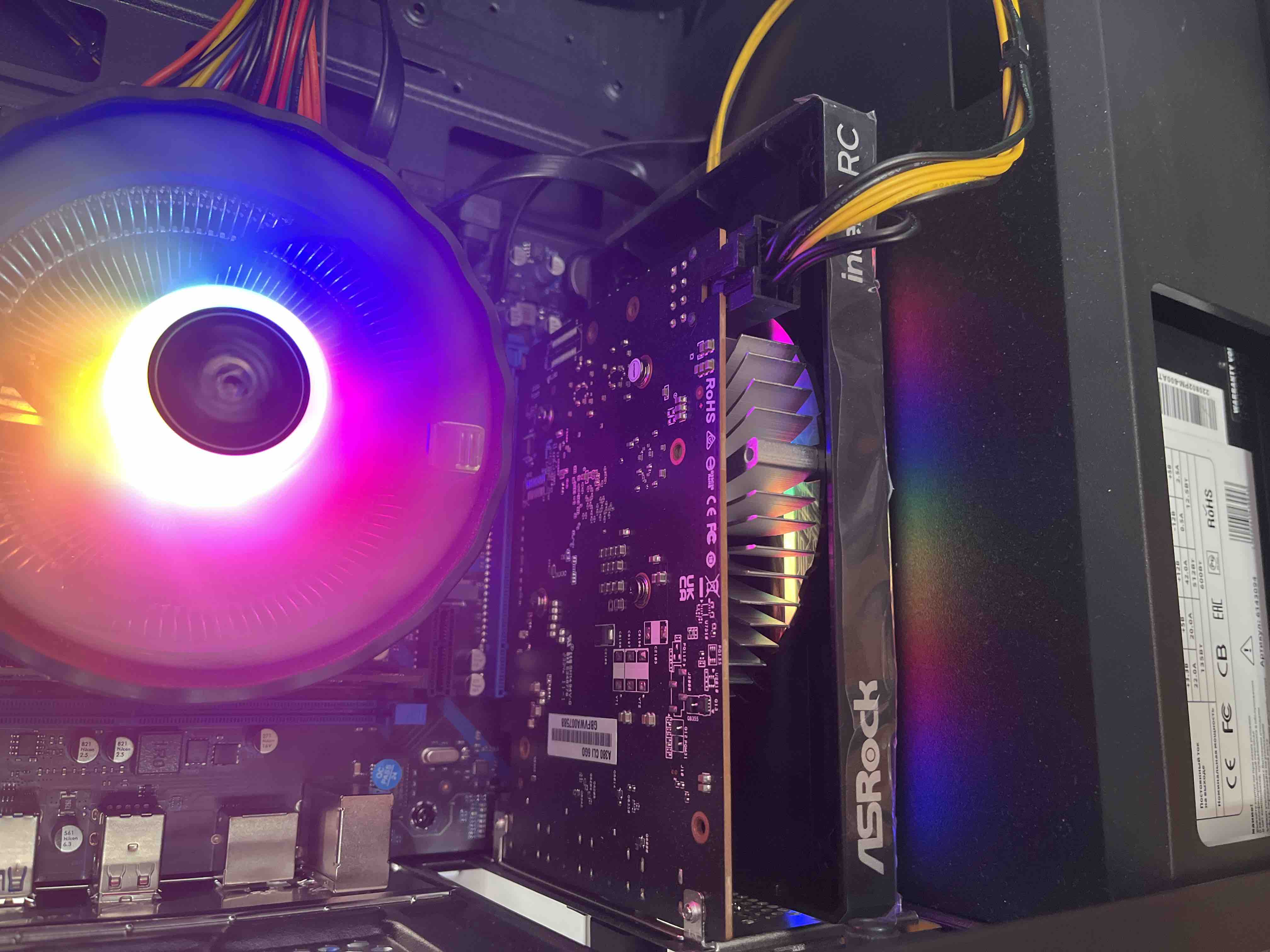 Видеокарта ASRock Intel Arc A380 Challenger ITX, купить в Москве, цены ...