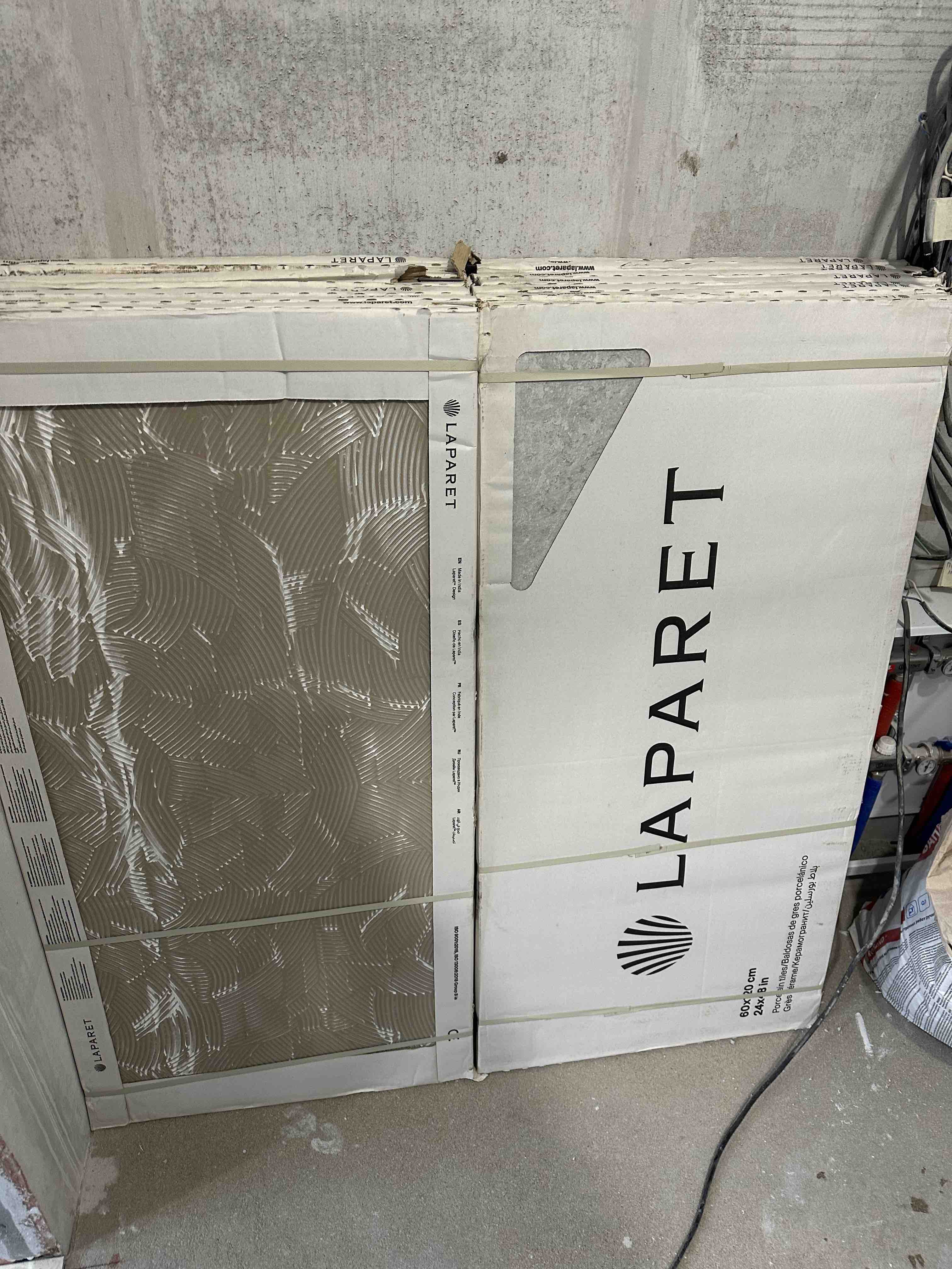 Керамогранит Laparet Blaze Silver светло-серый 60x120 Сатинированный Карвинг 1,44 м2 (в уп ...