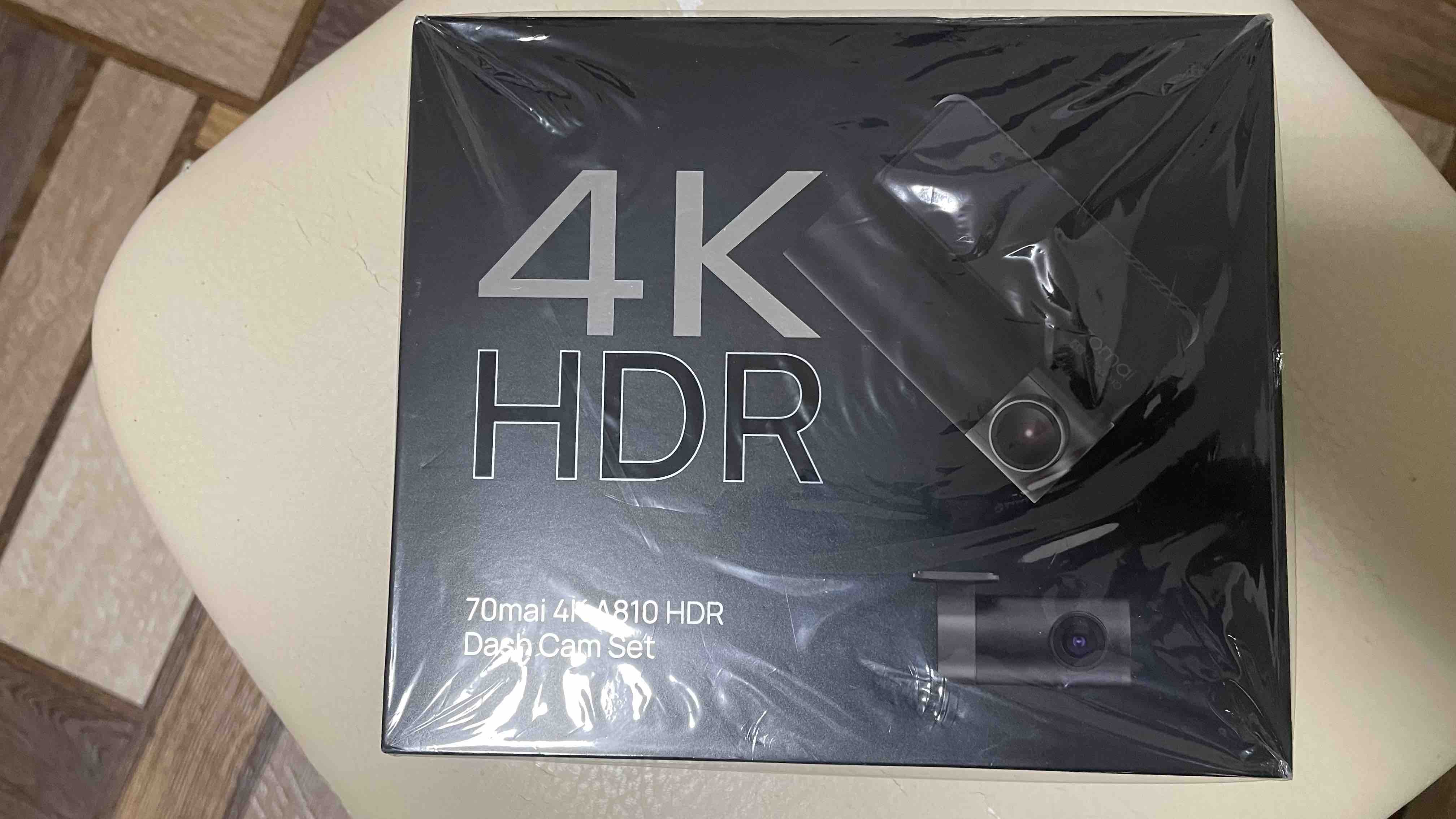 Купить видеорегистратор 70MAI 4K A810 + Rear Cam Set HDR A810-2 Black, цены на Мегамаркет ...