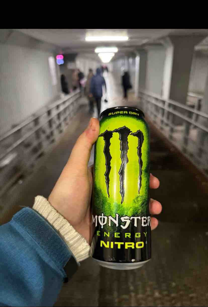Энергетический напиток Monster Energy Nitro Cosmic Peach, 500 мл ...